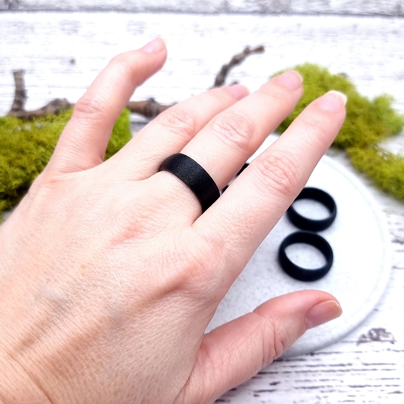 Light Convex Ring Blanks - Tiny (7.5mm) - Lightweight and durable base ...