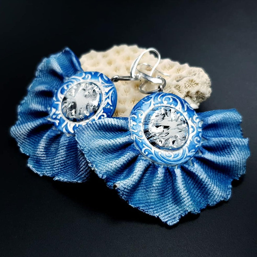 Denim Samba - Faux jeans earrings – SweetyBijou